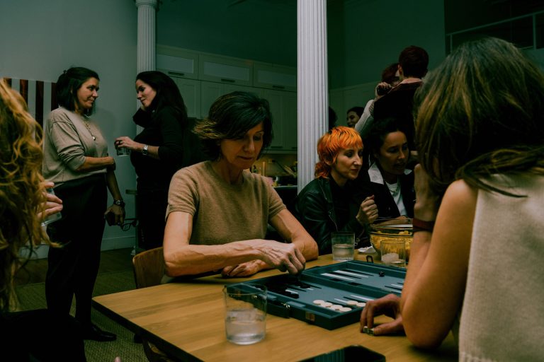 A Night With the Lesbian and Bisexual Backgammon League